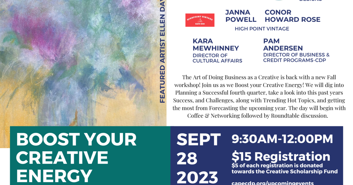 Community Development Partnership | Boost Your Creative Energy