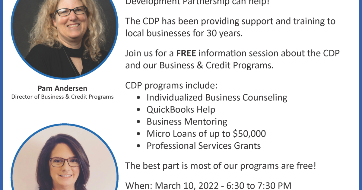 Community Development Partnership | Meet The CDP at the Lower Cape…
